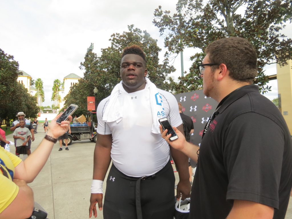 Kendell Jones Ready to be in Tuscaloosa