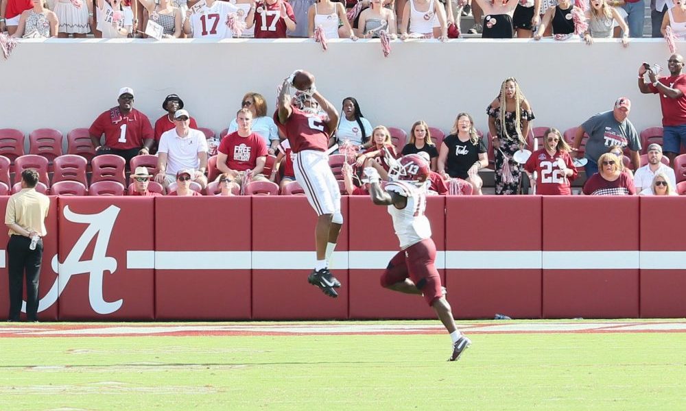 WATCH: CB Patrick Surtain II talks crazy INT against New Mexico State